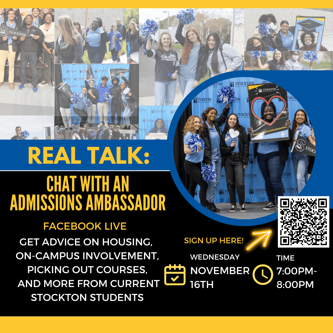 Visit Us - Admissions | Stockton University