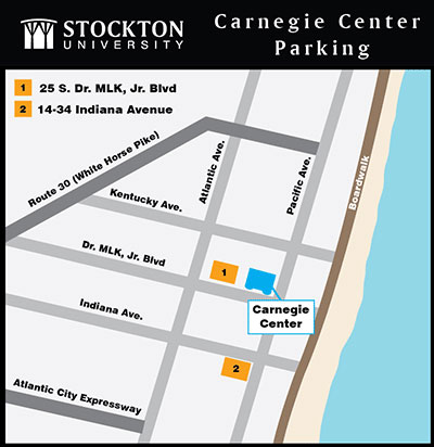 Directions, Parking & Contact Information - Carnegie Center | Stockton ...