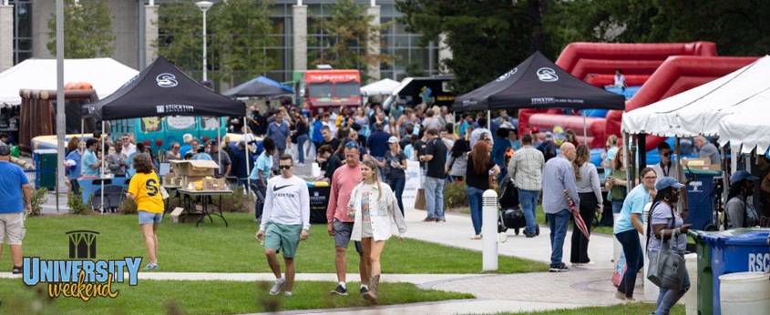 University Weekend - Student Development | Stockton University